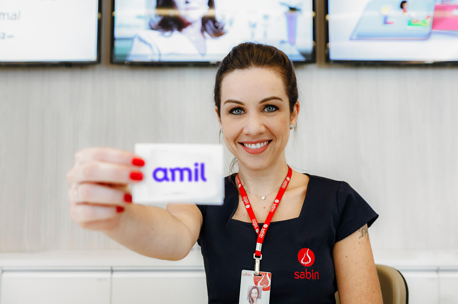 Você é usuário da Amil? - Sabin Diagnóstico e Saúde